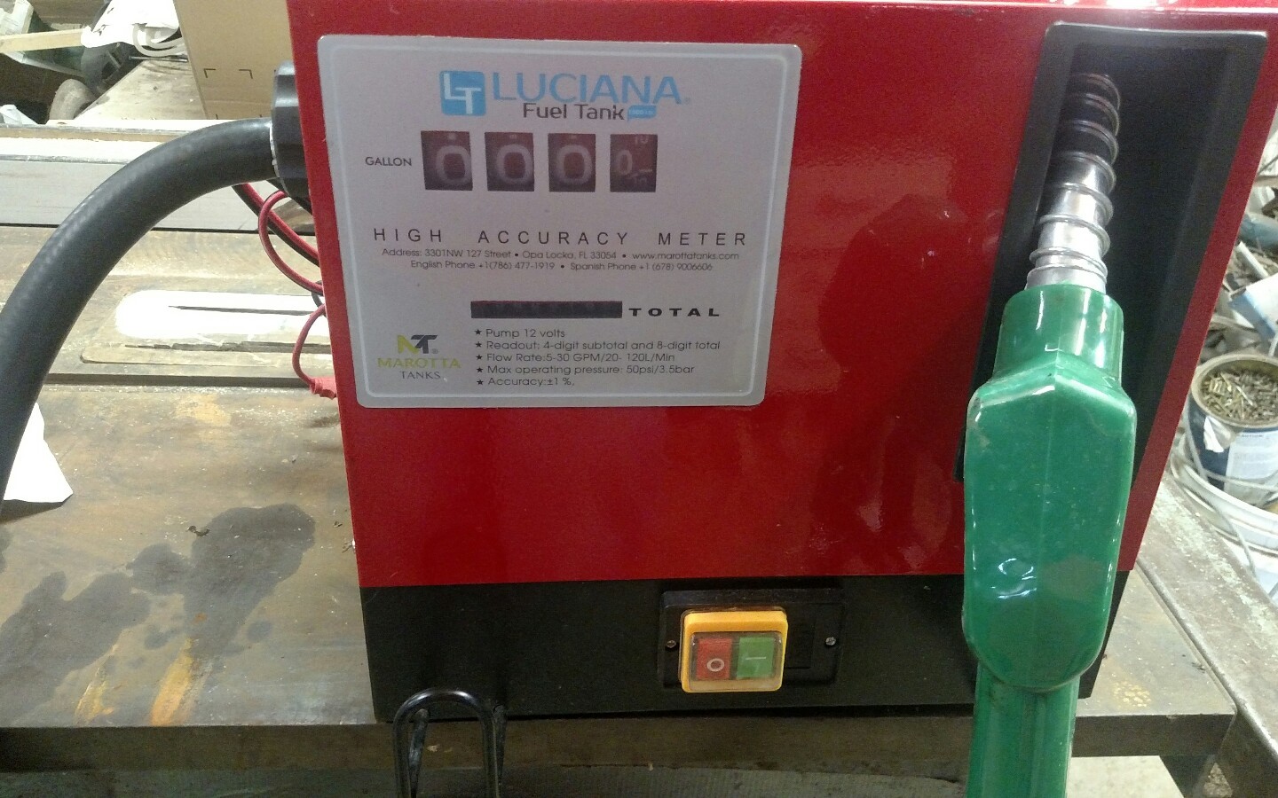 Luciana Marotta Metered Fuel Tank Pump DCFD oil, diesel, kerosene pump ...