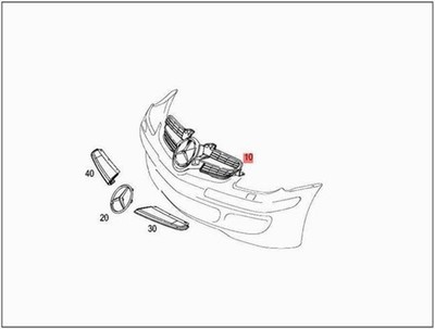 Genuine MERCEDES R171 SLK R171 Carrier 1718880260 | eBay
