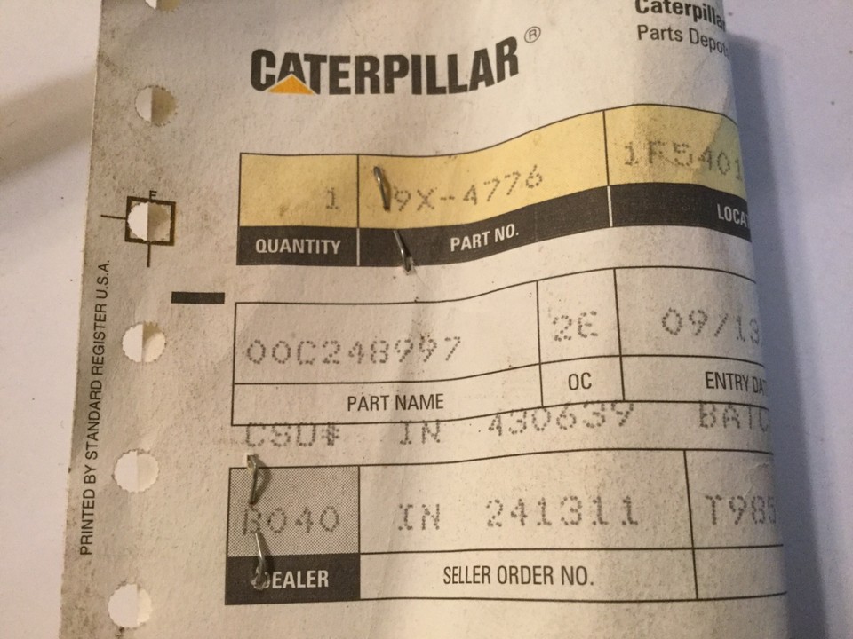 Genuine Caterpillar Cable Assembly 9X-4776 | eBay