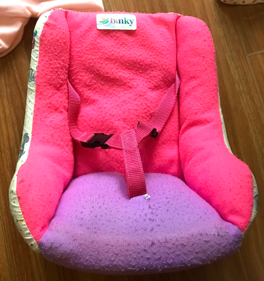 VTG Doll Clothes 28 Piece Lot & Binky Backpack Doll Carrier! | eBay