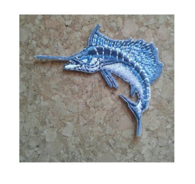 Sailfish - Fishing - Deep Sea Fishing - Embroidered Iron On Patch - 2 1 ...