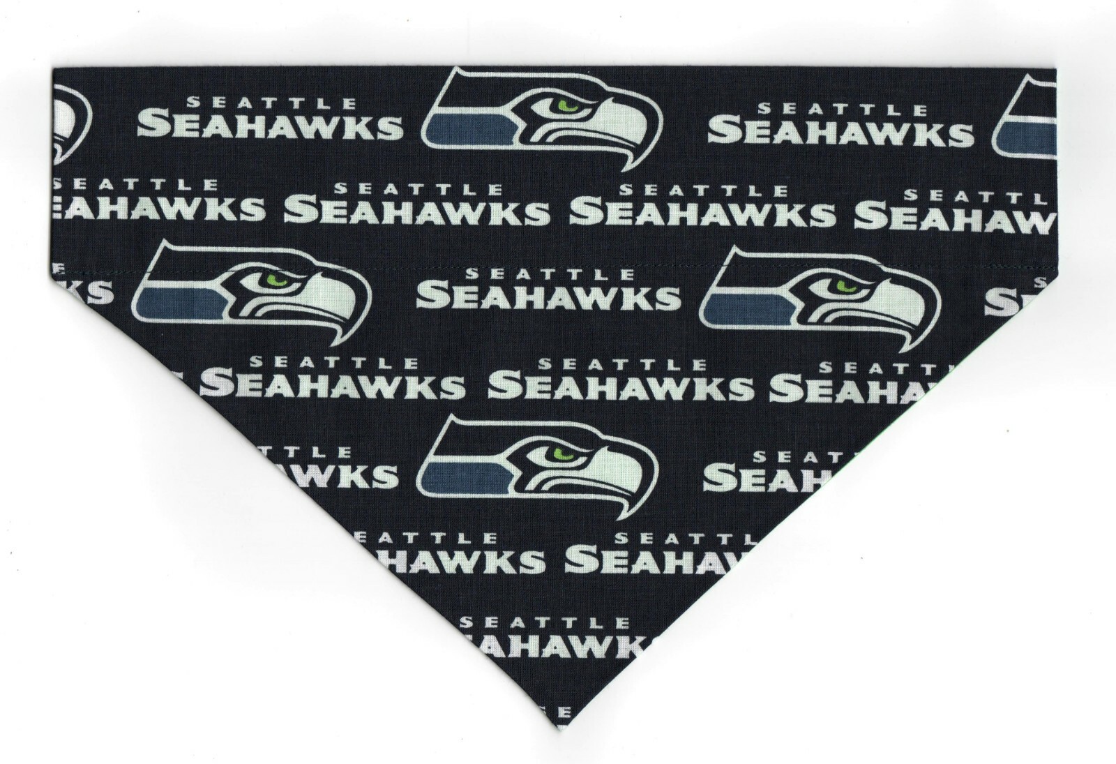 SEATTLE SEAHAWKS Dog Bandana NFL Football Pet Scarf 100% Cotton *Made ...
