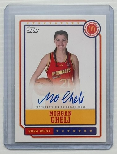 2024 Topps Chrome McDonald's Morgan Cheli Event Auto #EA-MC | eBay