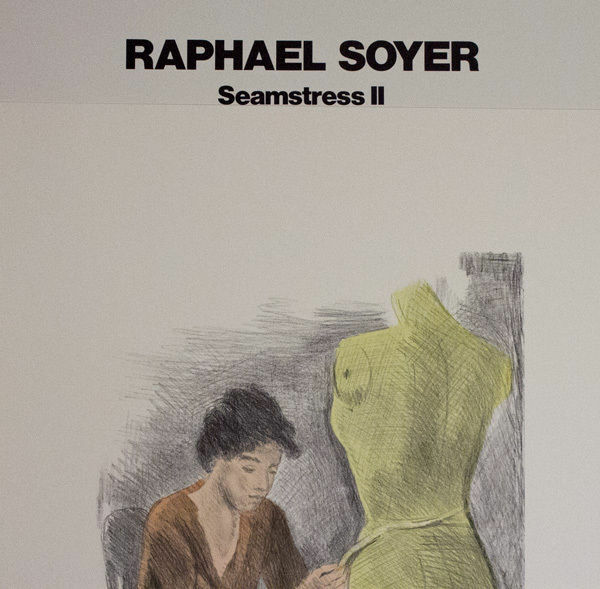 Raphael Soyer 1979 Limited Edition Portfolio 2 Print Portfolio B&W ...