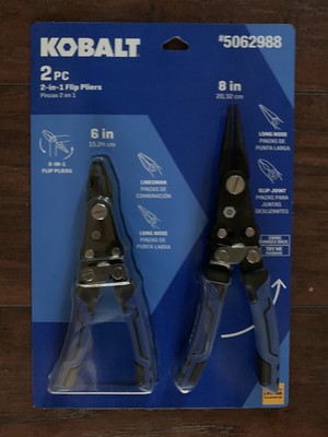 Kobalt 2pc plier set 2 In 1 Flip Pliers | eBay