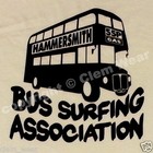 BUS SURFING ASSOCIATION Bottom T SHIRT tee Rik Mayall T-shirt comedy ...