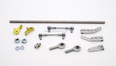 Universal Linkage Kit for Dual Weber DCOE carbs with levers on right | eBay