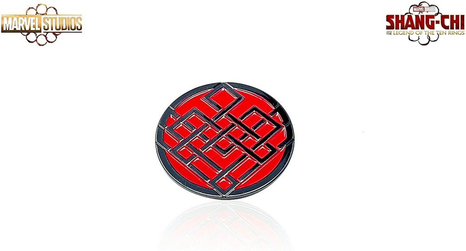 SHANG-CHI RED ICON ARMOR SYMBOL Marvel Studios The Legend of The Ten ...
