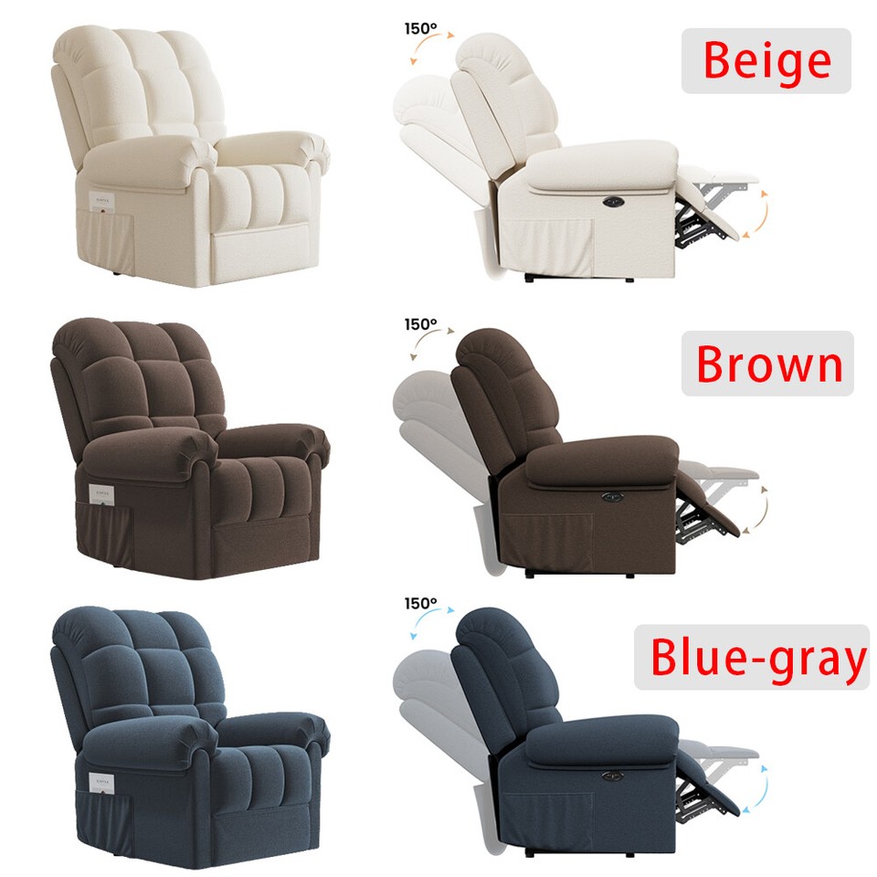 Rise Recline Recliner Electric Power Lift Riser Recliner Chair Armchair ...