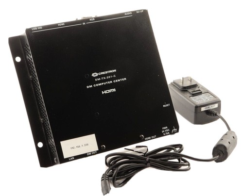 Crestron DM-TX-201-C DigitalMedia 8G+ Transmitter 201 793936779958 | eBay