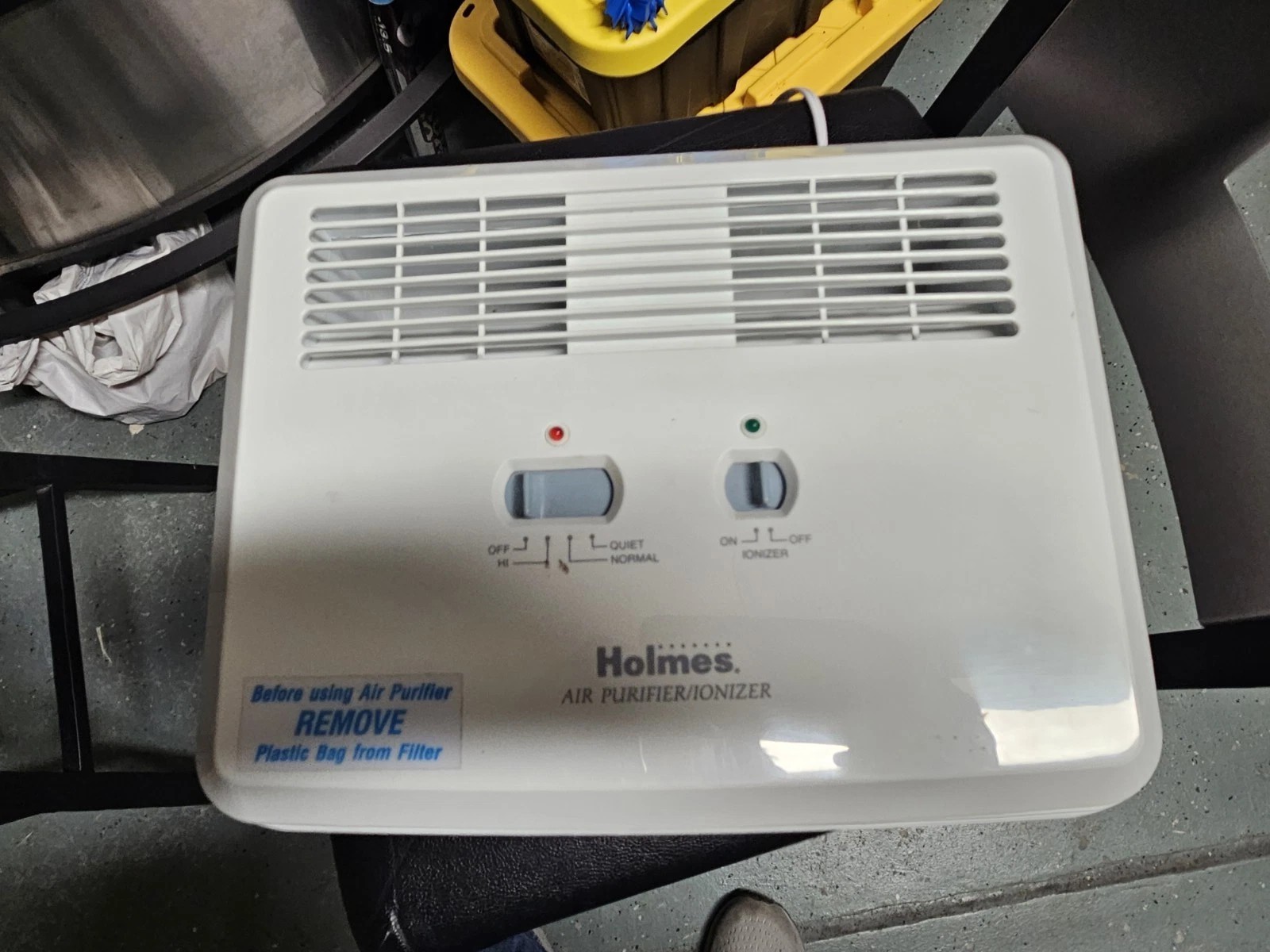 Working Holmes Air Purifier Ionizer Model HAP240 for sale online | eBay