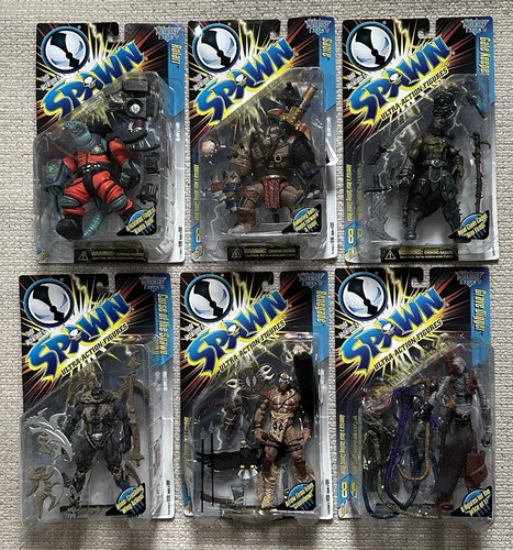 LOT OF 6 - McFarlane Toys SPAWN SERIES Action Figures - COMPLETE SET | eBay