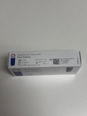 NobelActive Internal RP 5.0 x 11.5 mm | eBay