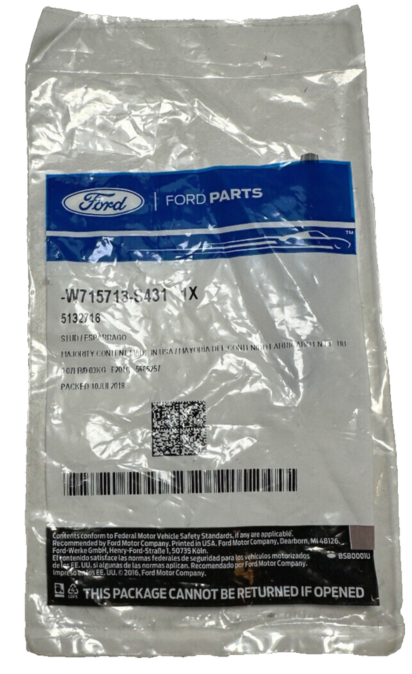 Genuine Ford Exhaust Manifold Stud for 6.7L Powerstroke Diesel W715713 ...