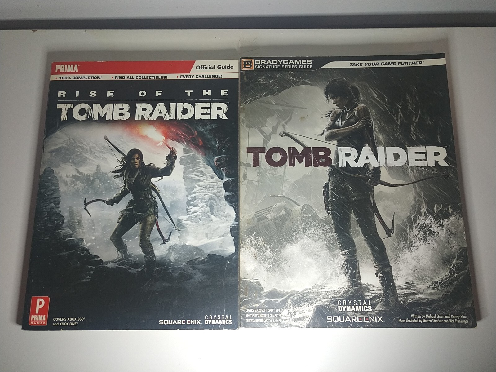 Lot Of 2 Tomb Raider Books Brady Games Signature Series Guide | eBay