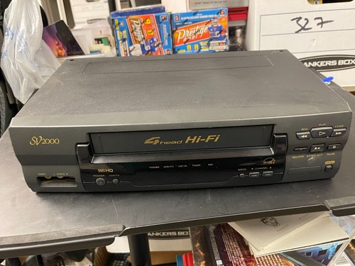 VCR VHS player Tested Works SV2000 SVB106AT21 No Remote Black | eBay
