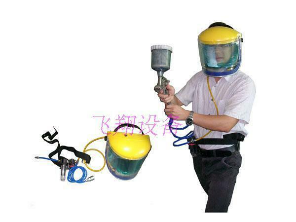 Pro AIR Fed Visor breathing Respirator Constant Flow Gas Paint Spray ...