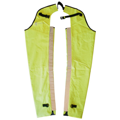 LUNA RIDER YELLOW REFLECTIVE WATERPROOF FULL LENGTH HORSE RIDING CHAPS ...