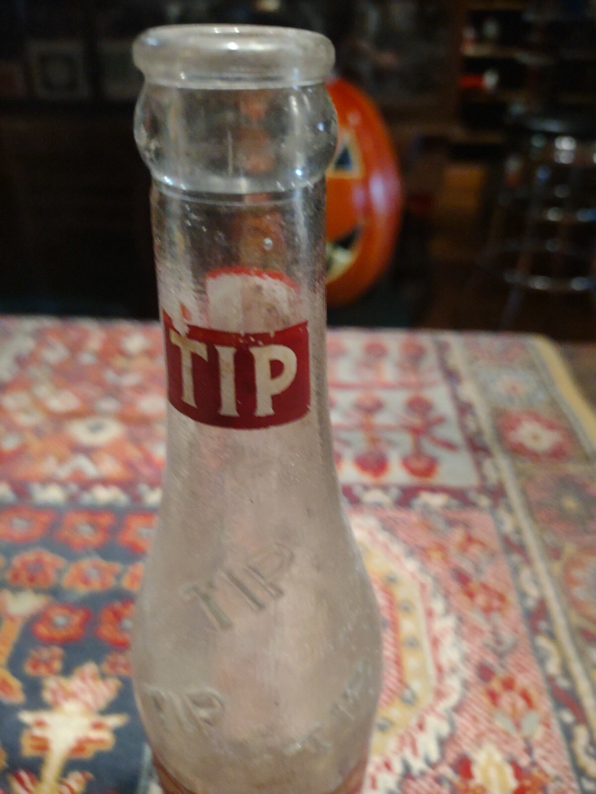 Vintage ACL Glass Bottle 10 ounce Duraglas 1948 TIP Soda | eBay