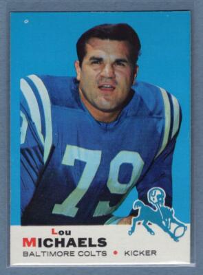 1969 Topps #116 Lou Michaels EX-MT Set Break GO263 | eBay