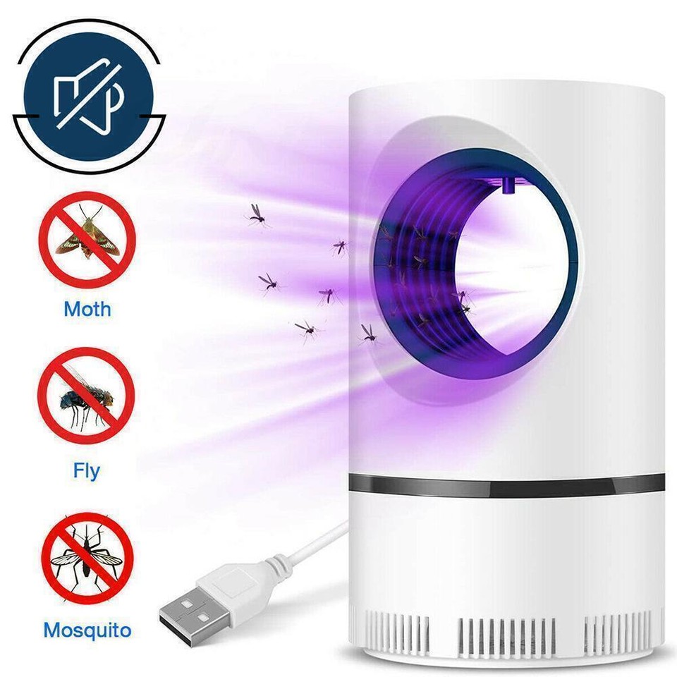 Electric USB Insect Mosquito Killer Bug Zappers Fly-Pest Catcher Trap ...