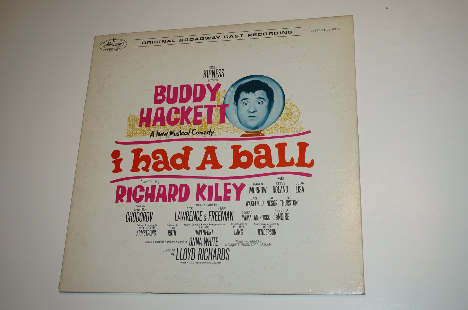 ORIGINAL BROADWAY CAST i had a ball LP Mint- OCS 6210 Vinyl 1964 Record ...