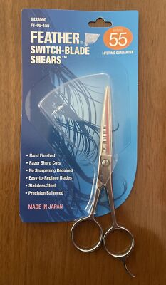 Feather No.55 Switch-Blade Shear, 5.5 Inch Scissors | eBay