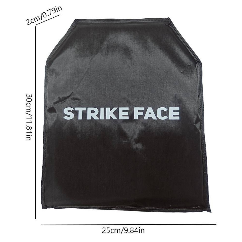 2Pcs Tactical Body Armor Plates Bu lletProof Light Weight Level 3A ...