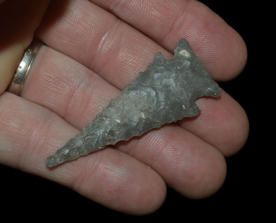 ENSOR CENTRAL TEXAS INDIAN ARROWHEAD ARTIFACT RELIC CULPEPPER ...