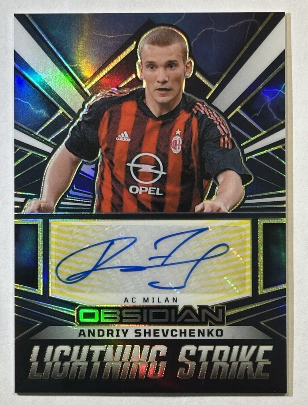 Andriy Shevchenko 2023 Obsidian #LS-AS Lightning Strike - Electric Etch ...