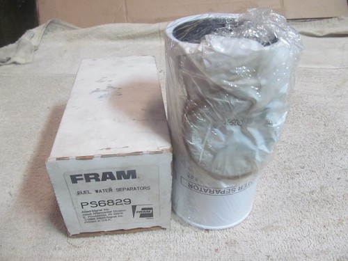 NEW FRAM FILTER, PART NUMBER PS6829, FUEL WATER SEPARATOR USA MADE. | eBay