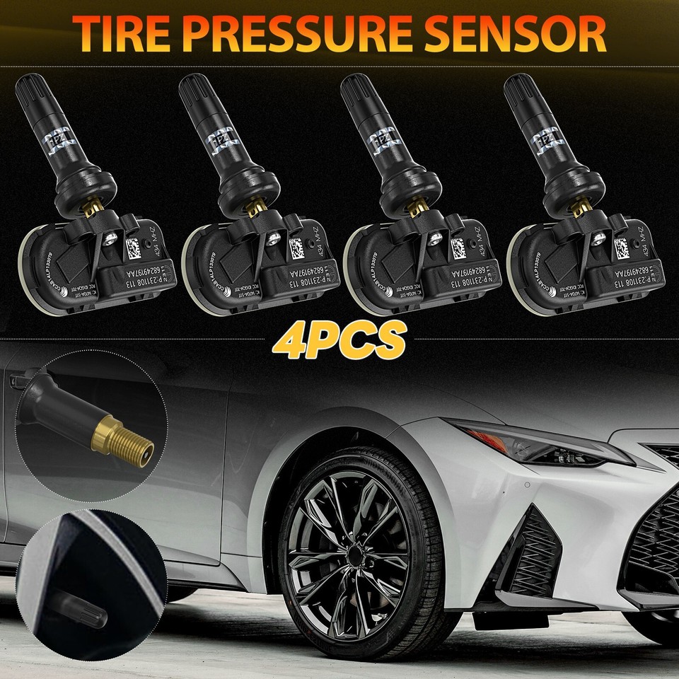 4x Tire Pressure Sensor TPMS For Mopar OEM 68249197AA Dodge Ram 1500 ...