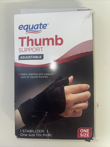 Adjustable Thumb Support One Size Stabilizer Equate One Size Fits Most ...