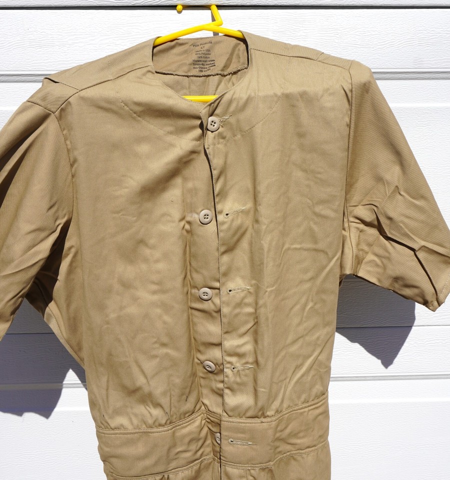 Real DOC State Prison Jail Inmate Uniform Jumpsuit Khaki Large Tall | eBay