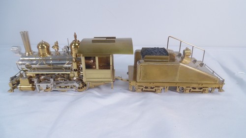 Delton Locomotive 0-6-0 Naked G Scale Brass W/Nickel Switcher NIB -1327 ...
