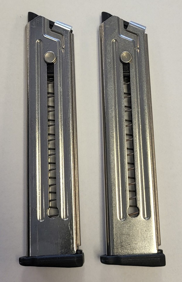 TWO S&W Smith & Wesson SW22 VICTORY .22 LR 10 Round MAGAZINES 3001520 ...