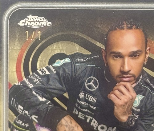 2024 Topps Chrome Formula One F1 CAC-HAM Lewis Hamilton Auto ...