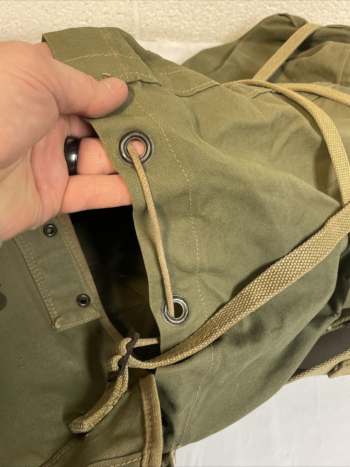 1942 Atlantic WW2 US Army M-1943 Jungle Pack Backpack Ruck Sack Field ...