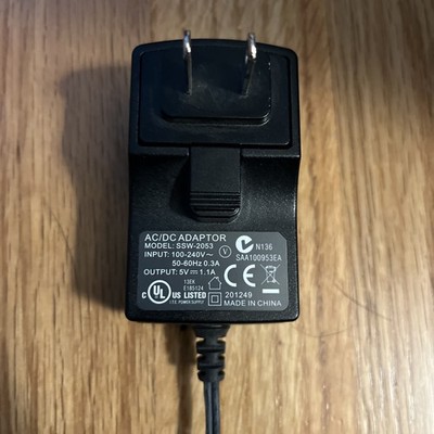 AC/DC Adapter SSW-2053 Charger 5V 1.1A Micro-USB | eBay