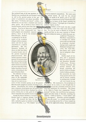 Benedetto Marcello, Composer, Book Illustration (Print), c1892 | eBay