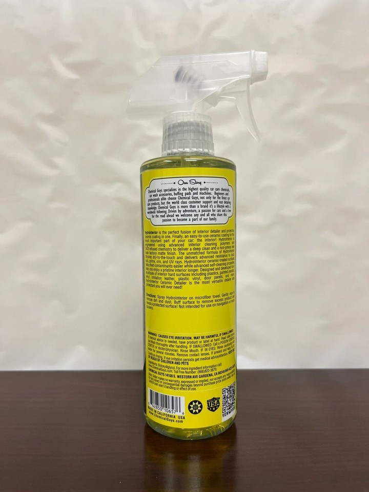 Chemical Guys Hydro Interior Ceramic Quick Detailer Spray 16oz | eBay
