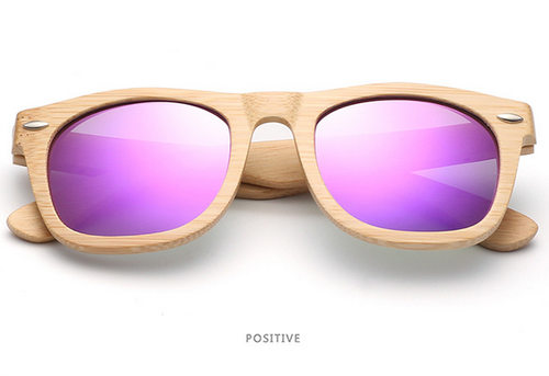 FELRES Handmade Unisex Bamboo Wood Polarized Sunglasses Wooden Frame ...