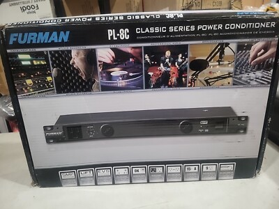 FURMAN PL-8C POWER CONDITIONER WITH LIGHTS FAST FREE SHIPPING ...