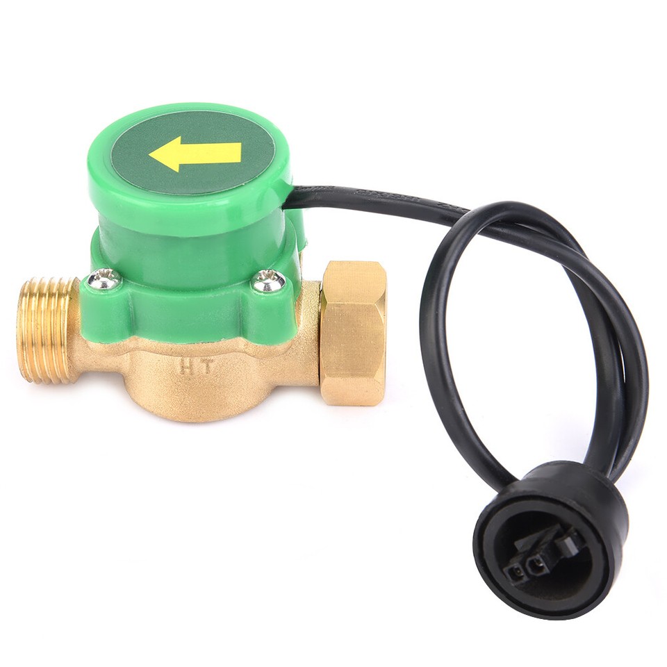 Water Flow Switch G1/2-G1/2 Wire Water Flow Switch 220V Water Pump Flow ...