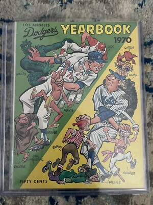 1970 LOS ANGELES DODGERS Team Yearbook! | eBay