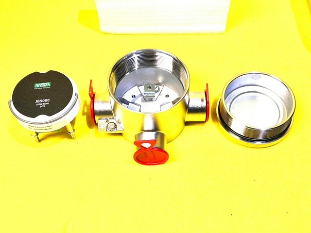 MSA JB5000 STAINLESS STEEL FIXED GAS & FLAME DETECTION JUNCTION BOX 3/4 ...