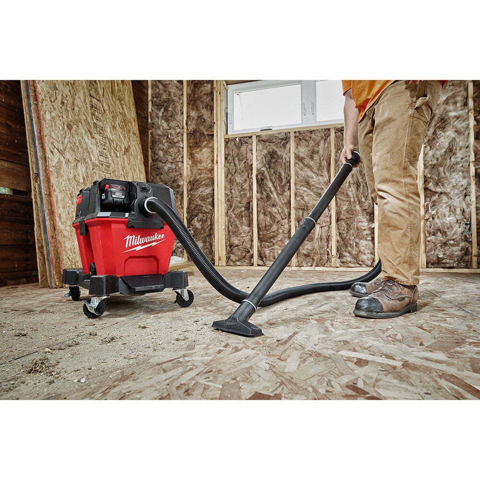 Milwaukee 0910-20HEPA M18 FUEL 6 Gal Wet/Dry Vacuum w/ HEPA Filter/Dust ...