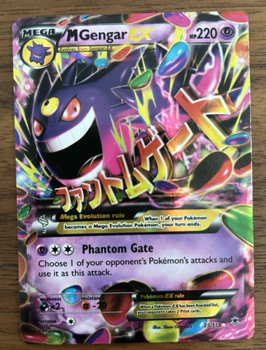 M Gengar EX 35/119 Ultra Rare - XY Phantom Forces - Pokemon TCG LP | eBay