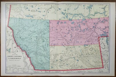 1900-Now - Map Of Alberta