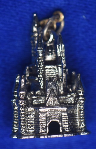 Vintage Sterling Silver- Walt Disney Production Castle Charm | eBay